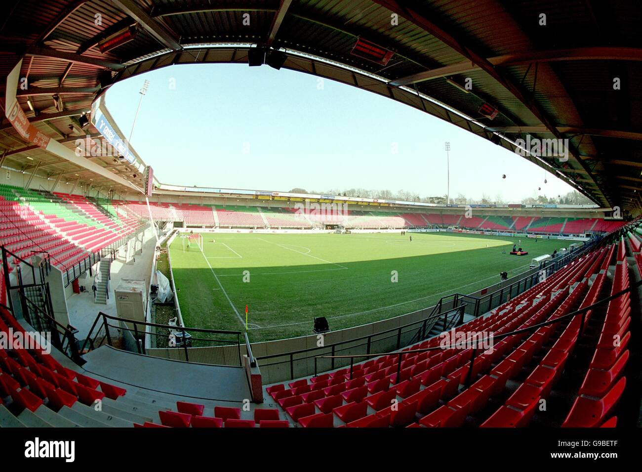 General view of the Stadion De Goffert, home of NEC Nijmegen Stock ...