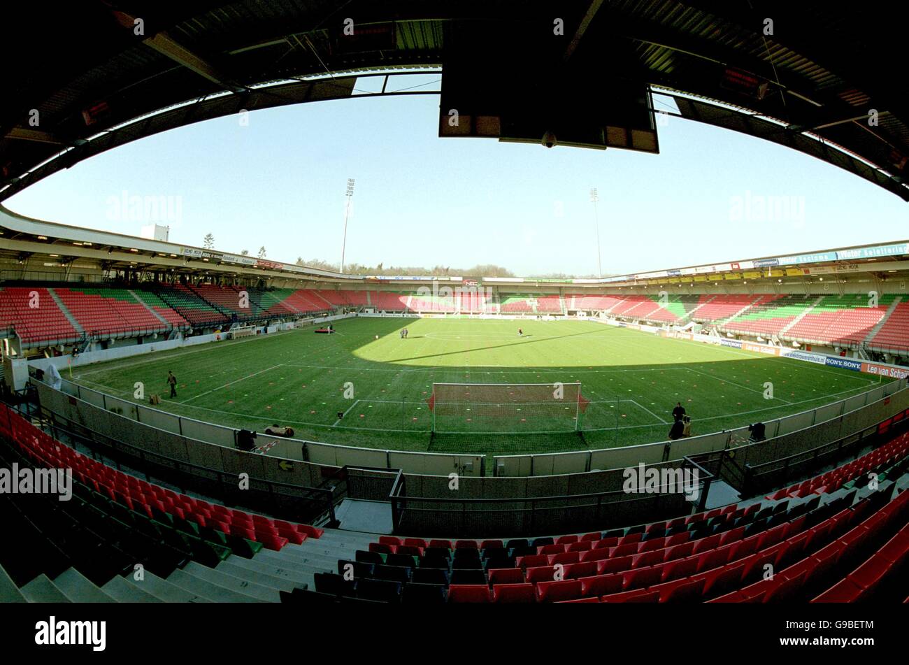General view of the Stadion De Goffert, home of NEC Nijmegen Stock ...
