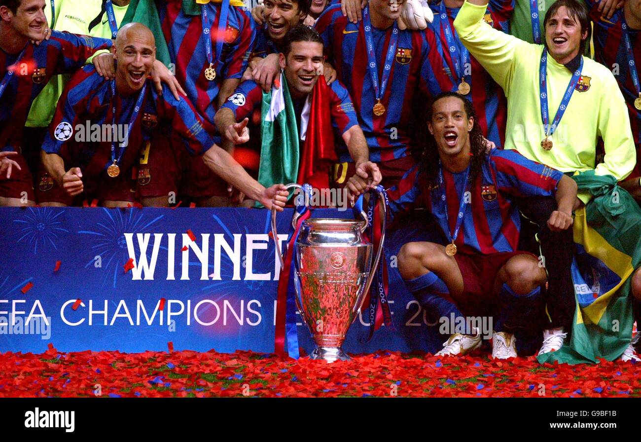 Soccer - UEFA Champions League - Final - Barcelona v Arsenal - Stade de ...