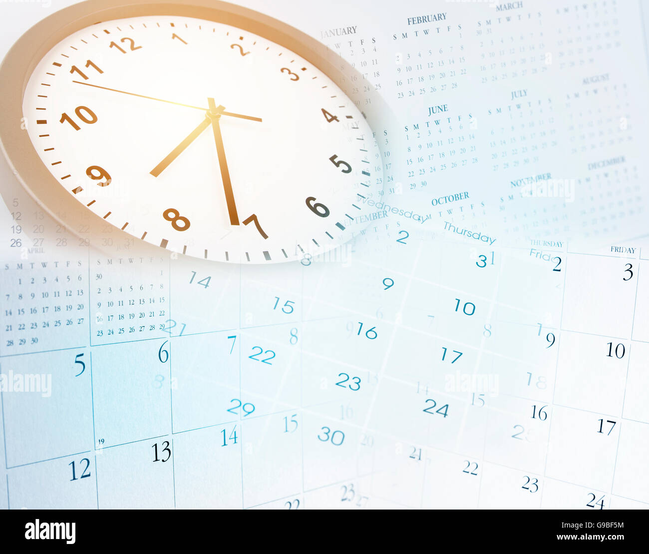 Calendar calendars hi-res stock photography and images - Alamy