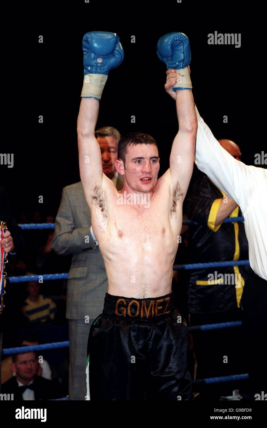 Boxing - British Super-Featherweight Championship - Michael Gomez v ...