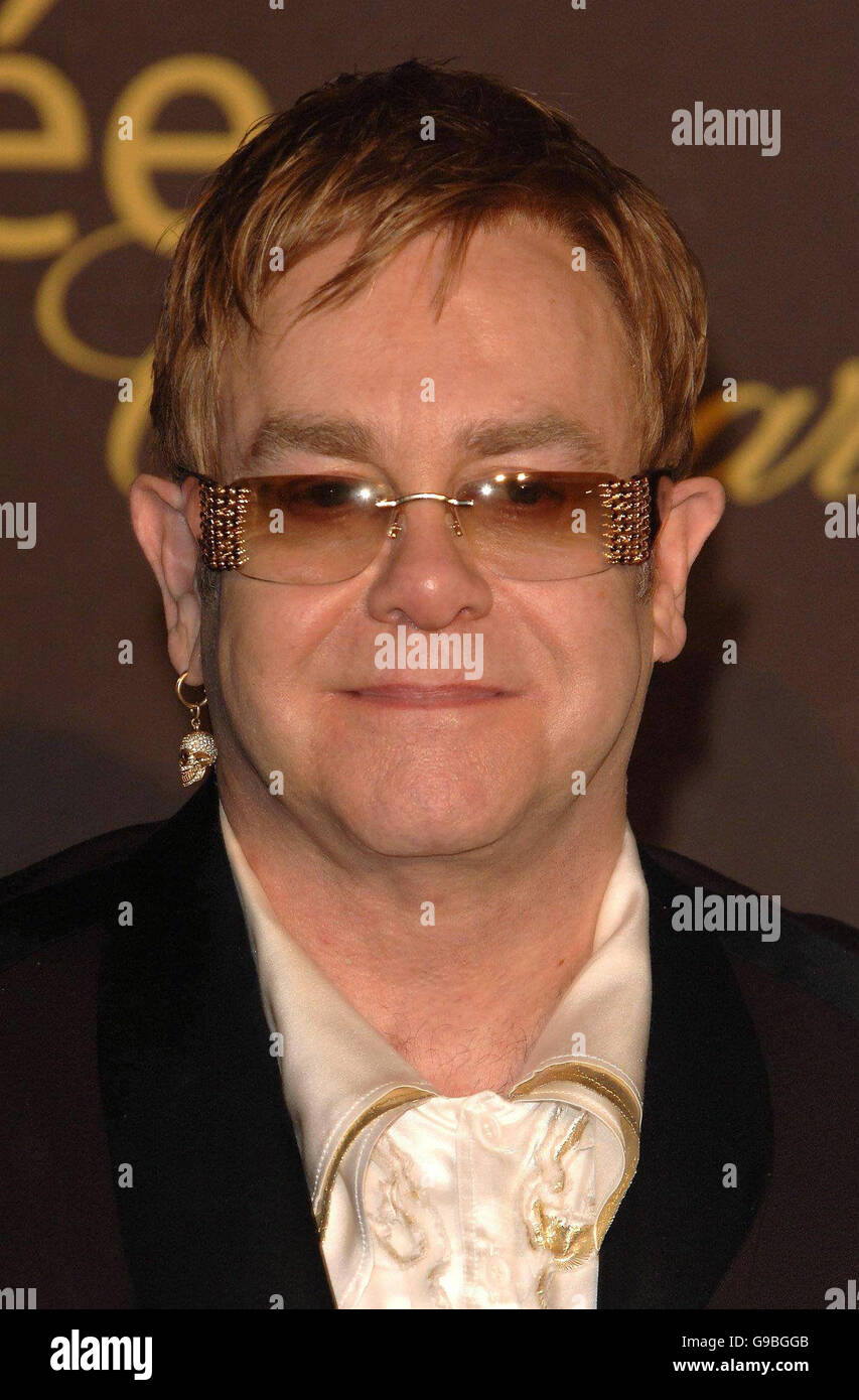 SHOWBIZ Chopard. Sir Elton John at the Chopard Trophy party at the ...