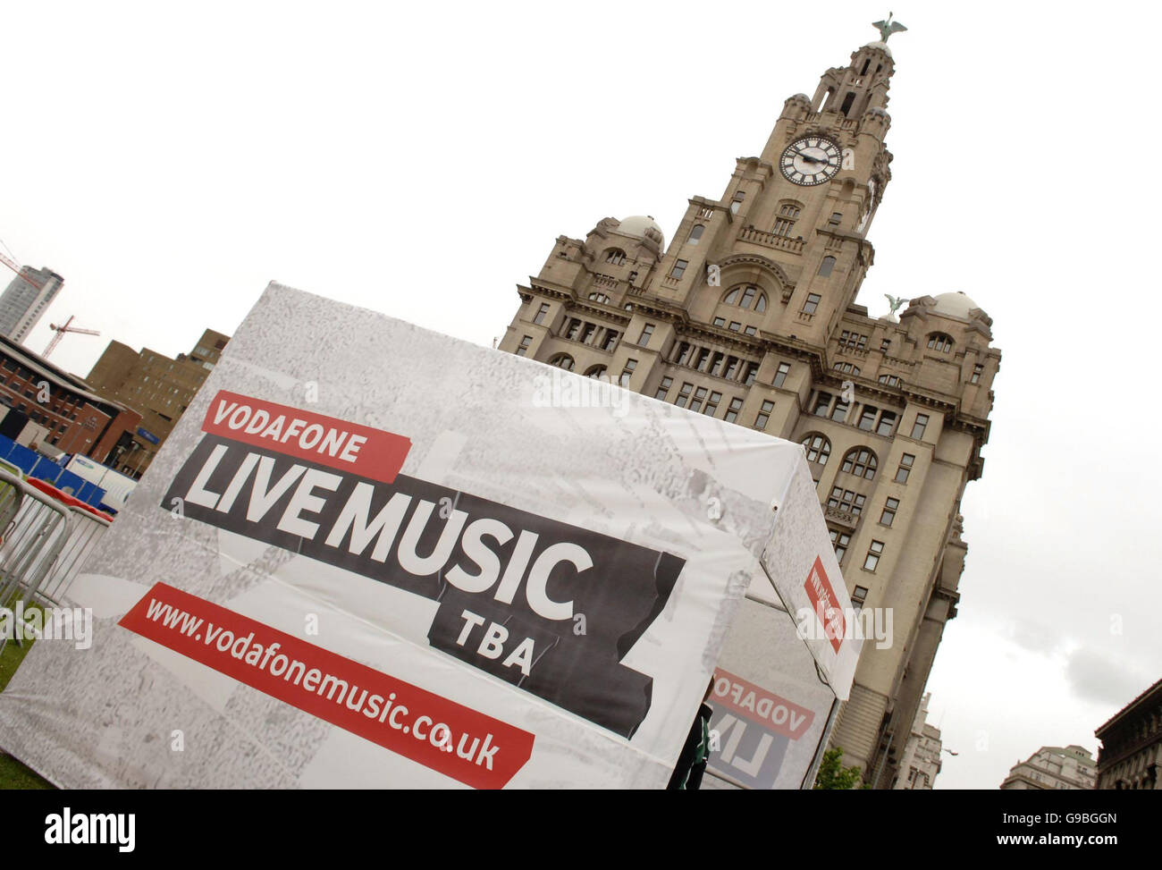 The Zutons performing on stage as part of the Vodafone Live TBA series ...