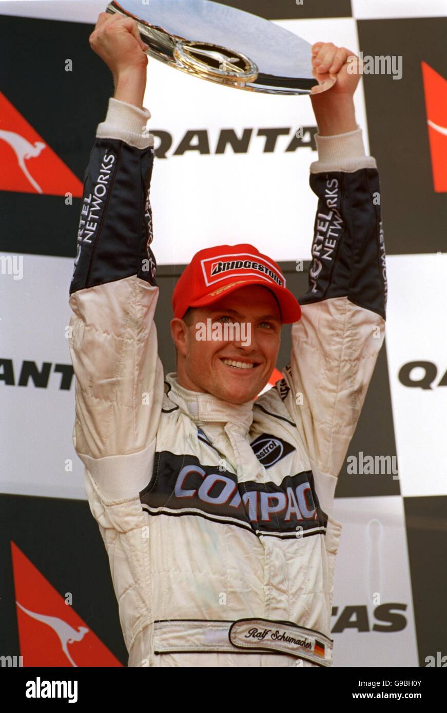 Celebration cup trophy podium f1 hi-res stock photography and images ...