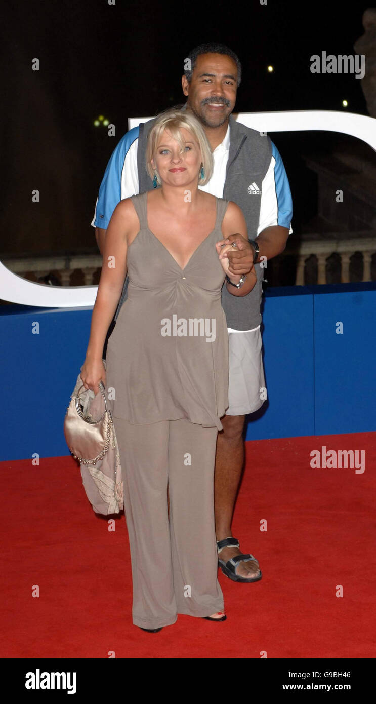 Former olympic athlete Daley Thompson arrives at Laureus 110% Welcome ...