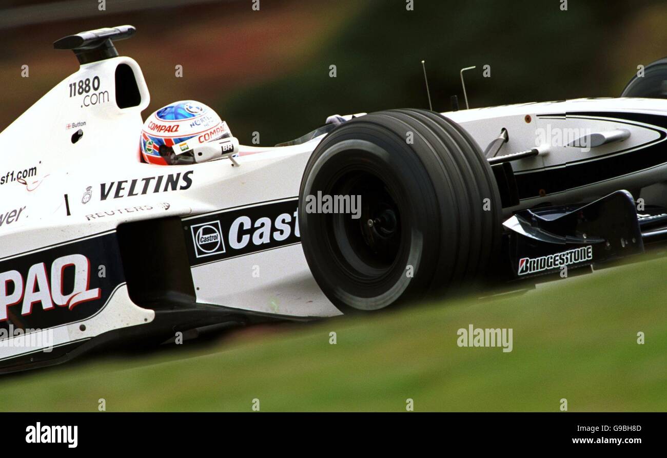 Jenson button on a flying lap hi-res stock photography and images - Alamy