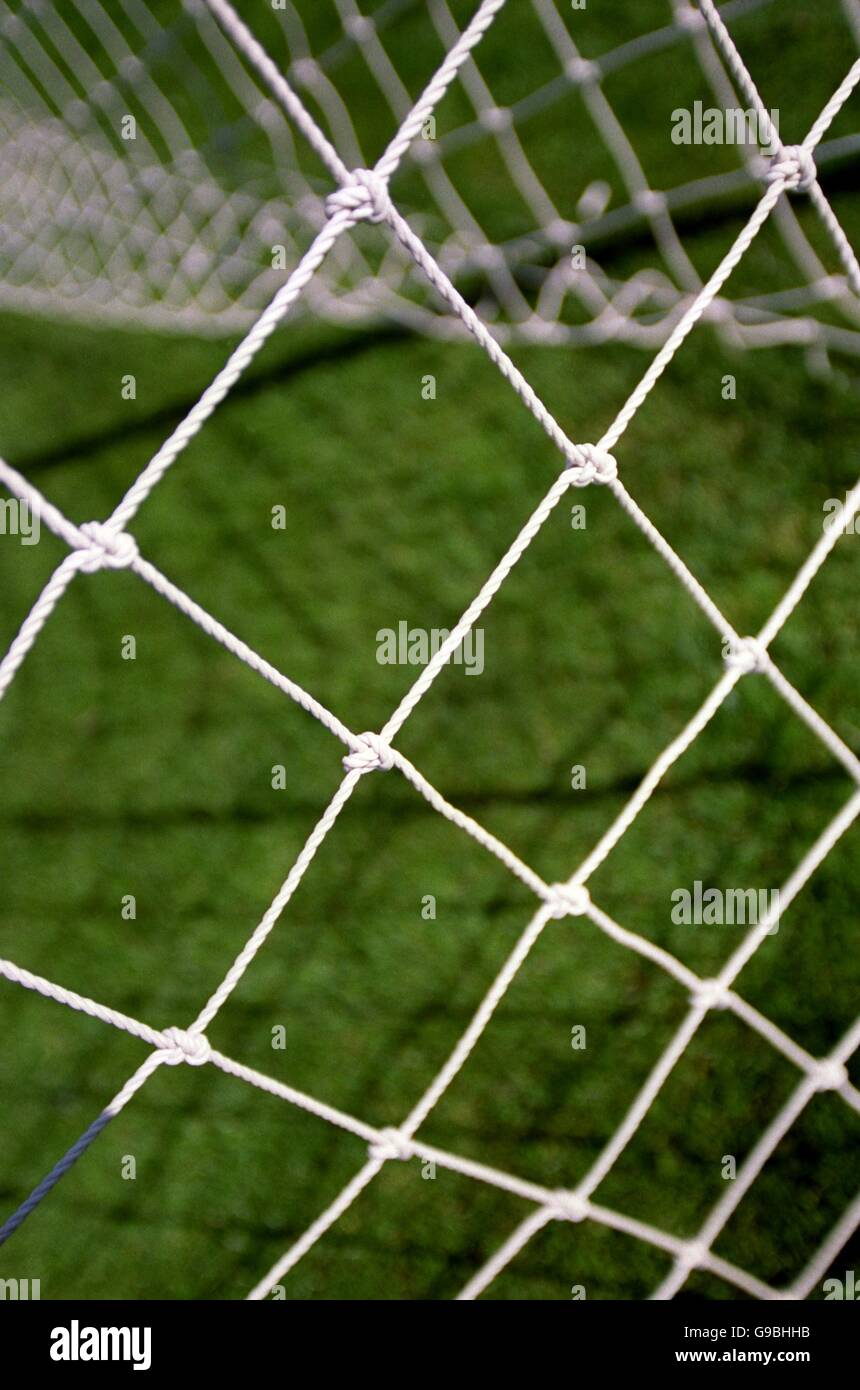 Italian Soccer - Serie A - Bari v Perugia. Goal netting Stock Photo - Alamy