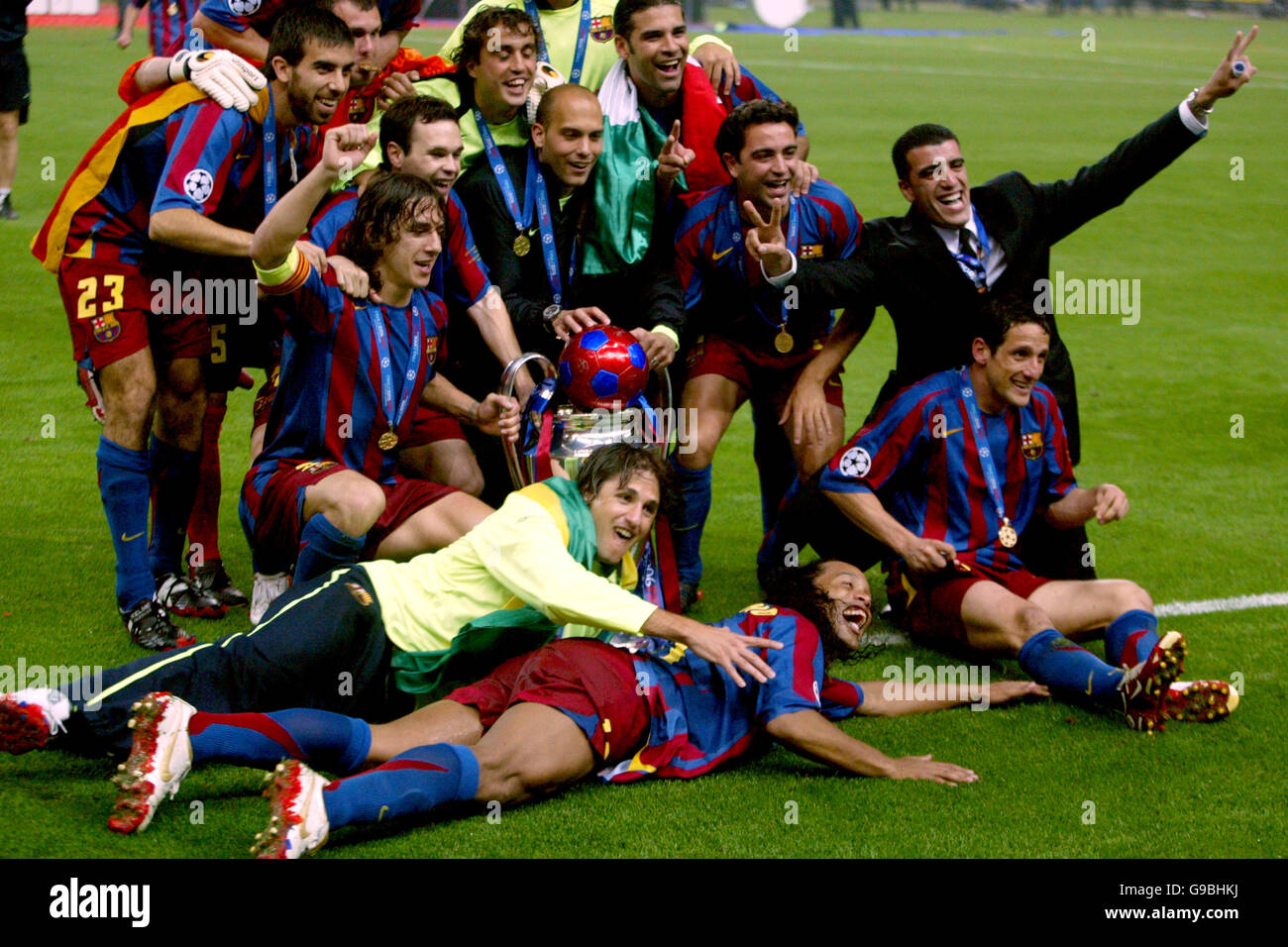 Soccer - UEFA Champions League - Final - Barcelona v Arsenal - Stade de ...