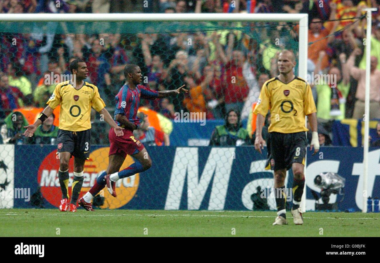 Soccer - UEFA Champions League - Final - Barcelona v Arsenal - Stade de ...