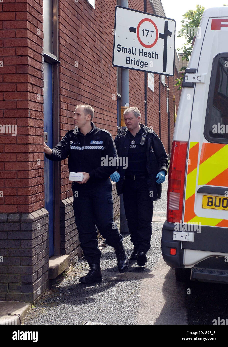 POLICE Terror 15 Stock Photo - Alamy