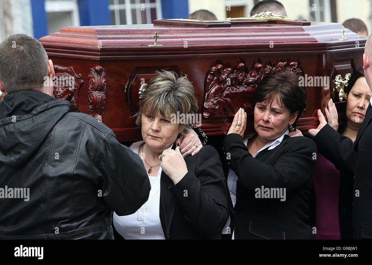 Following her daughters funeral hi-res stock photography and images - Alamy
