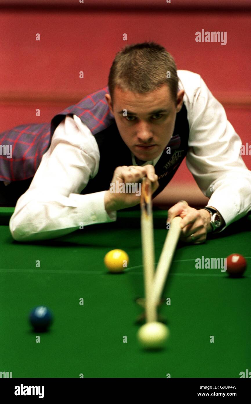 Snooker - Embassy World Championship - First Round. Scotland's Stephen ...