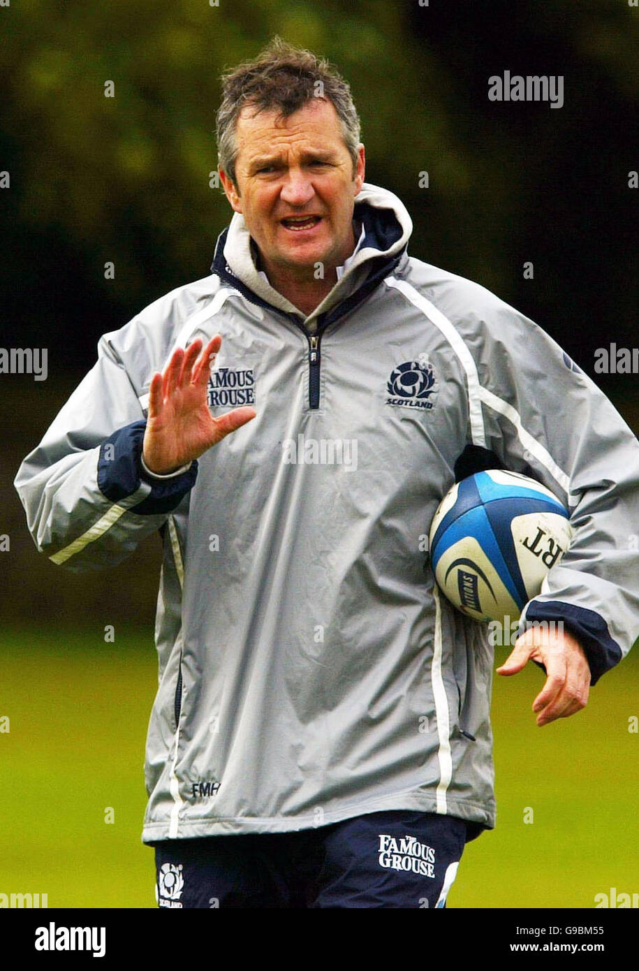 Scotlands coach frank hadden hi-res stock photography and images - Alamy