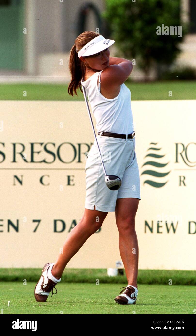 Womens golf australian ladies masters queensland hi-res stock ...