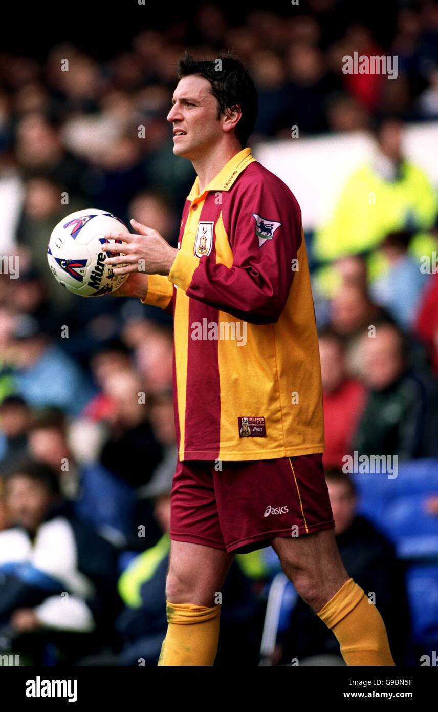 Soccer fa carling premiership everton v bradford city hi-res stock ...