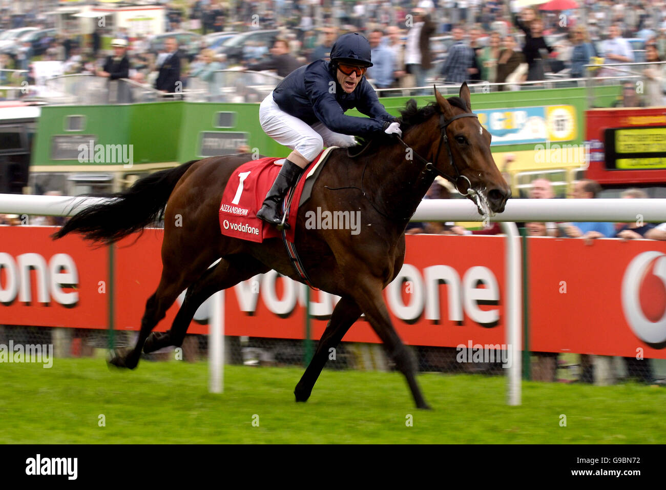 Alexandrova, trained by Aidan O'Brien and ridden by Kieren Fallon, goes ...