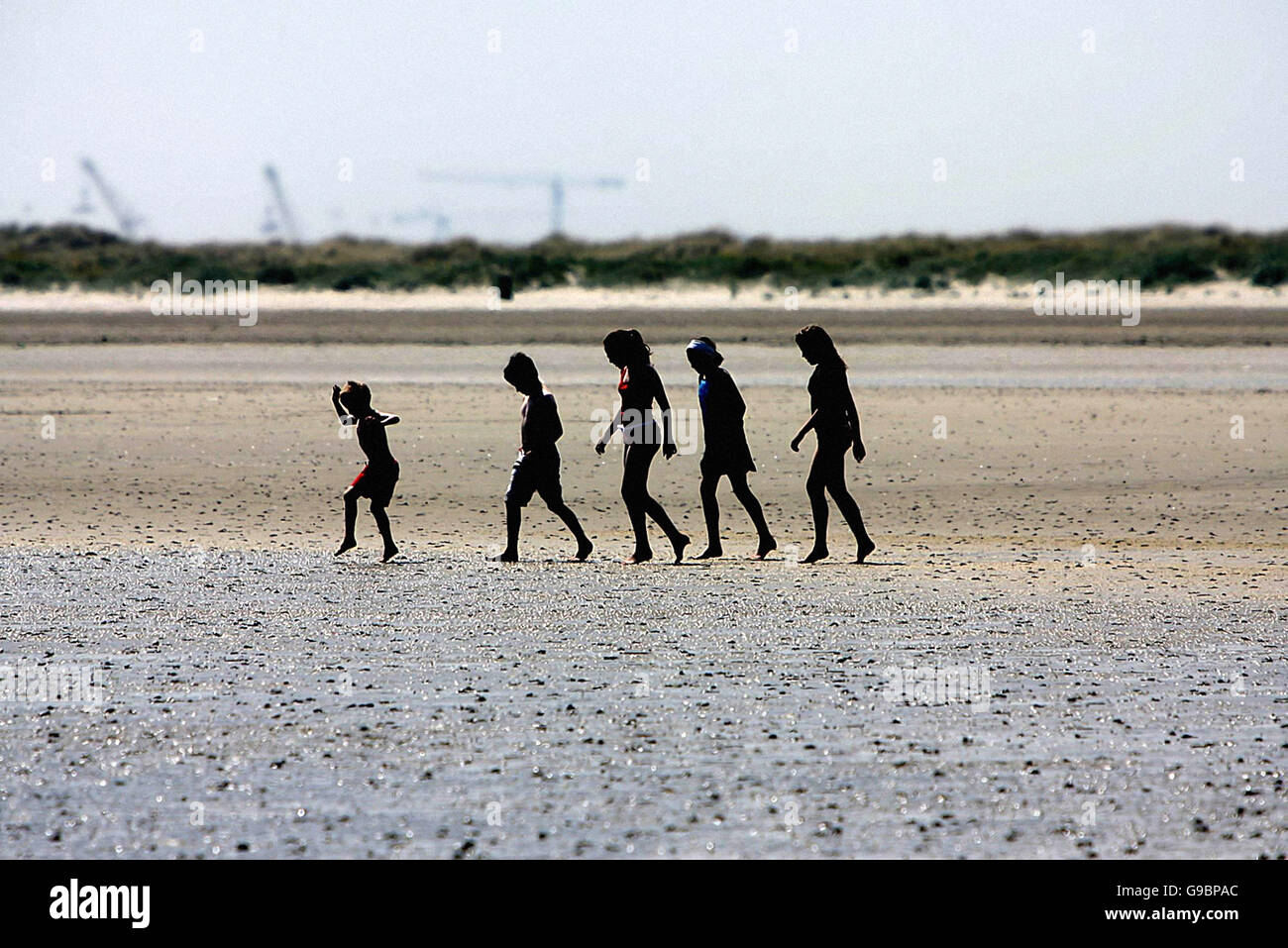 Dollymount Strand Blue flag beach Stock Photo - Alamy