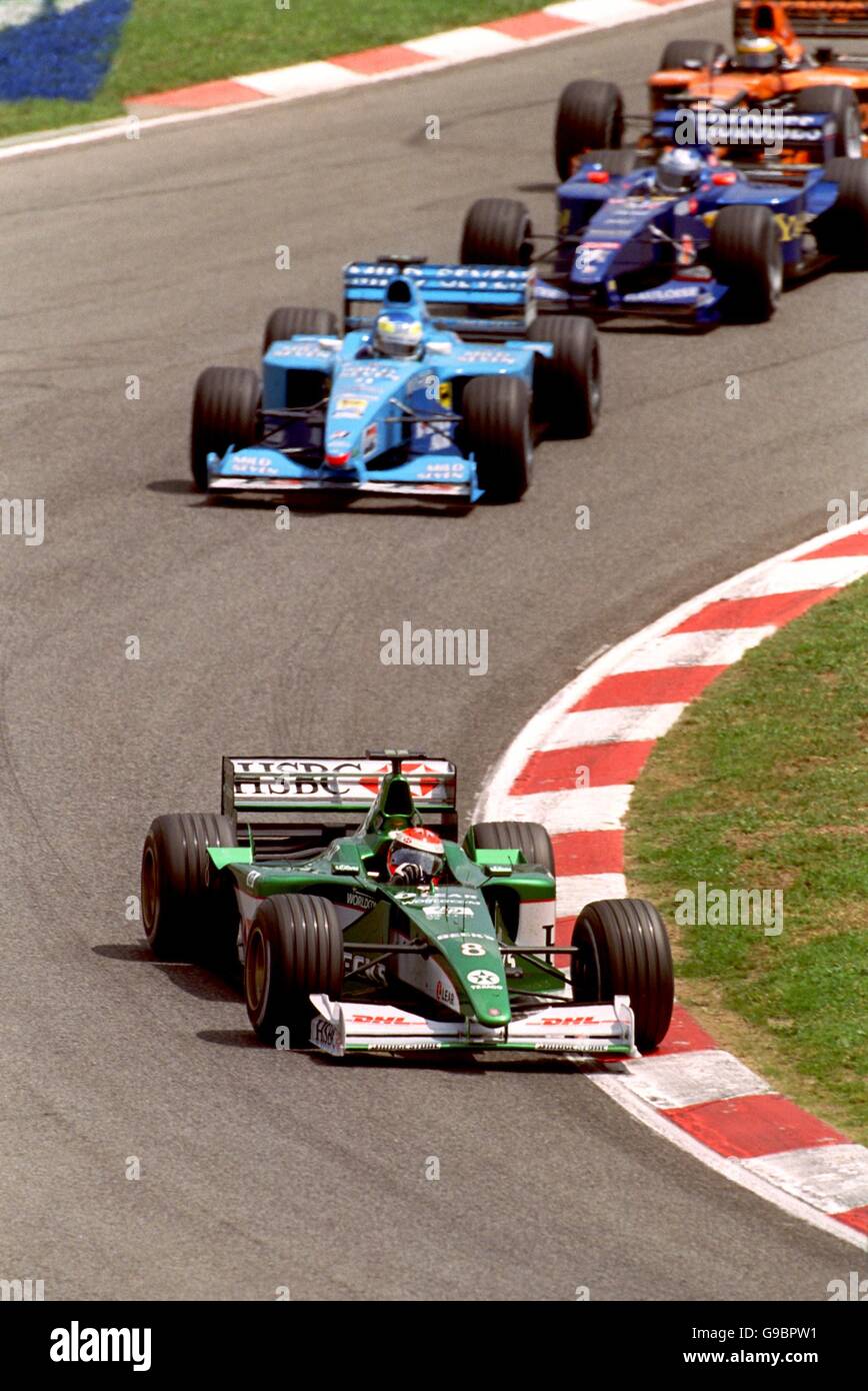 Formula One Motor Racing - Spanish Grand Prix. Jaguar's Johnny Herbert ...