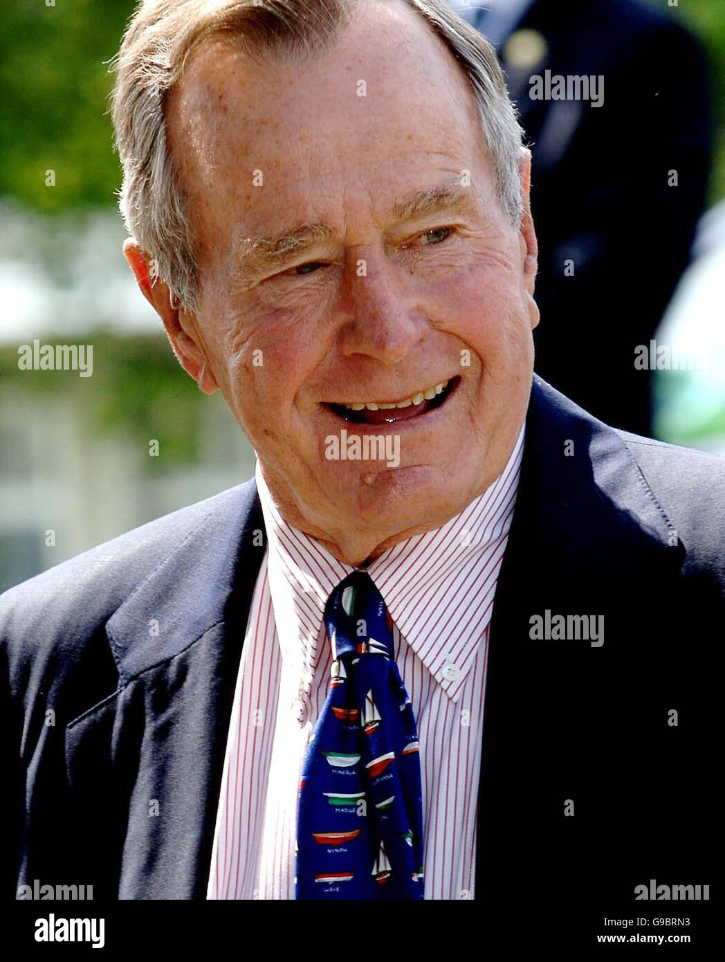 Former US President George Bush Senior answers veteran peace campaigner ...