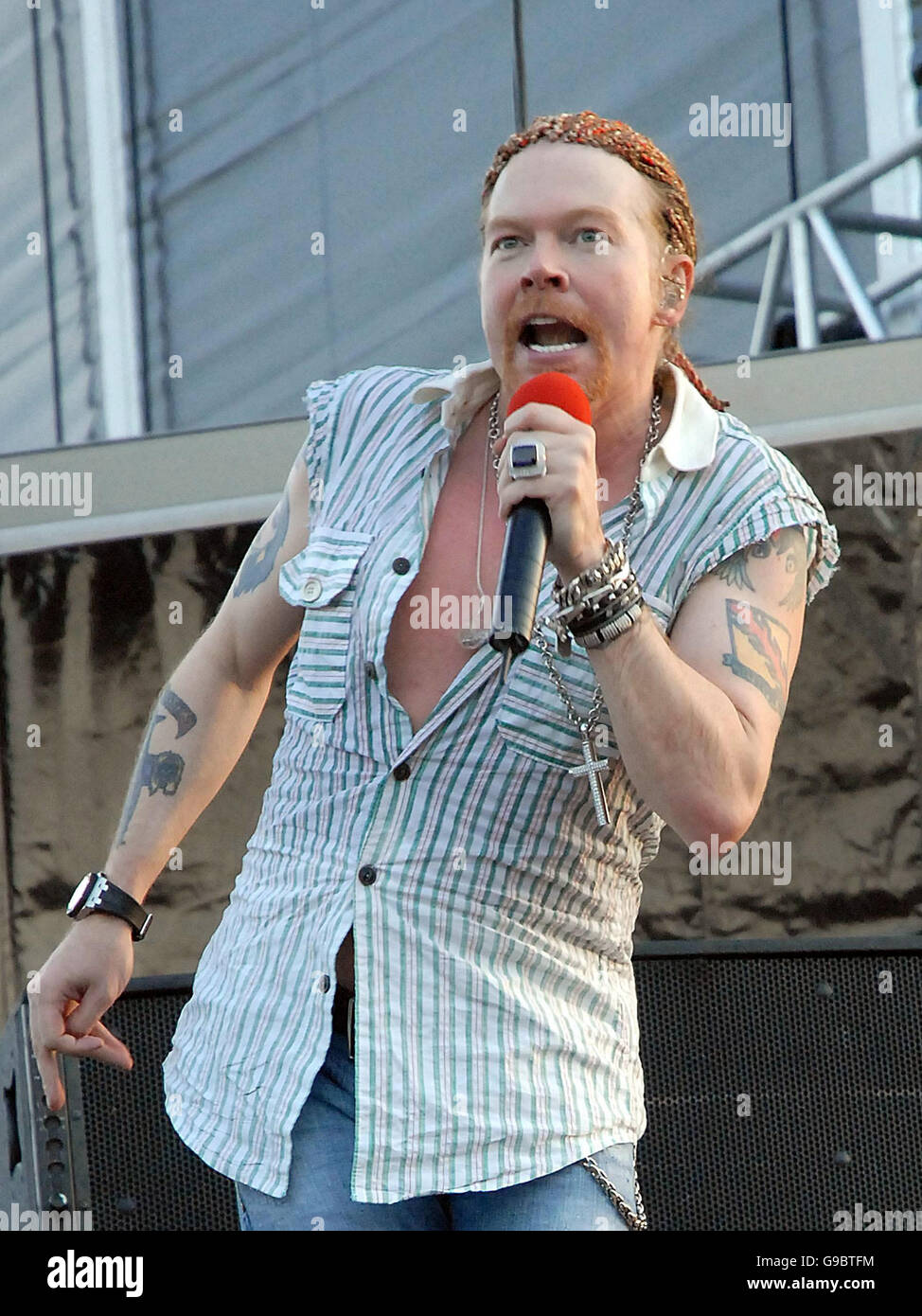 Guns n roses singer hi-res stock photography and images - Alamy