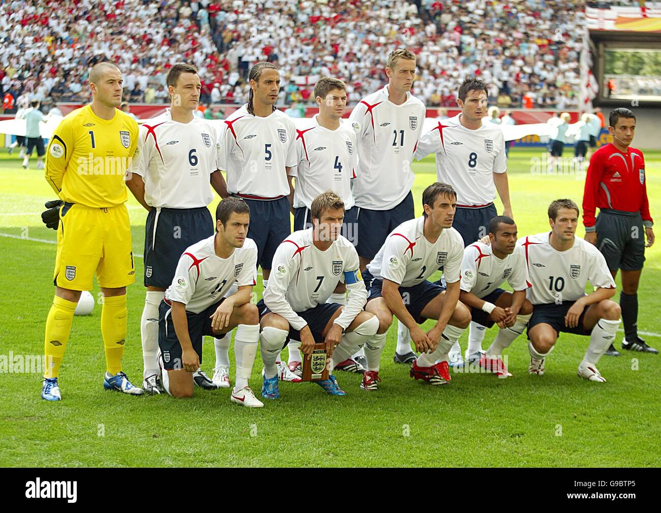 Soccer - 2006 FIFA World Cup Germany - Group B - England v Paraguay ...