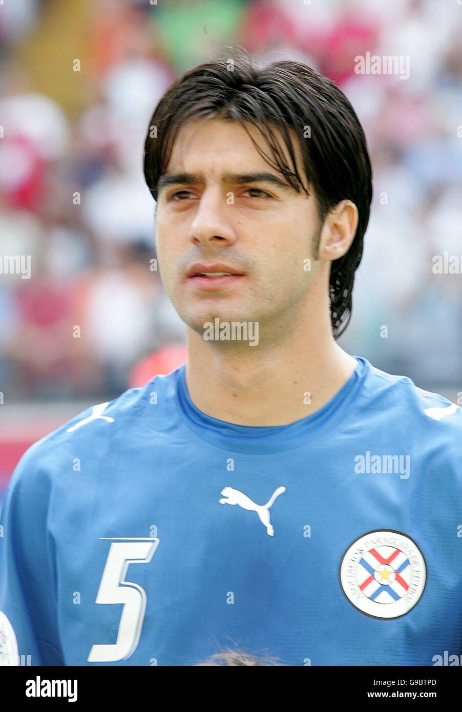 Julio cesar caceres paraguay fifa world hi-res stock photography and ...