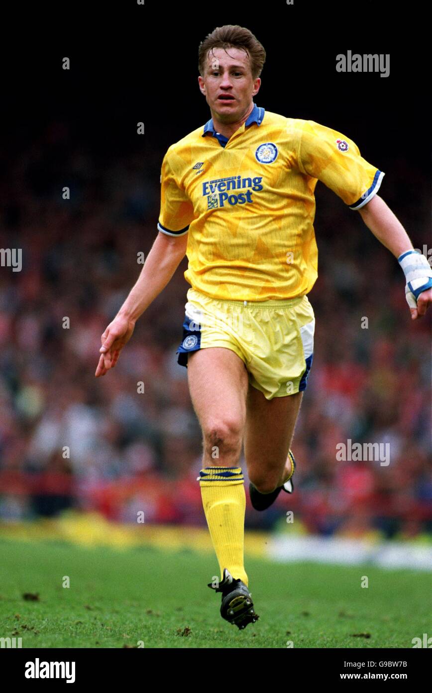 LEE CHAPMAN, LEEDS UNITED. LEE CHAPMAN, LEEDS UNITED Stock Photo - Alamy