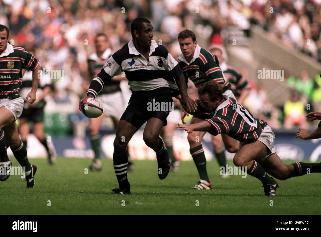Rugby - Leicester v Barbarians Stock Photo - Alamy