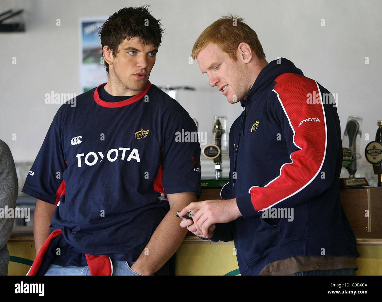Munsters paul oconnell press conference musgrave park hi-res stock ...