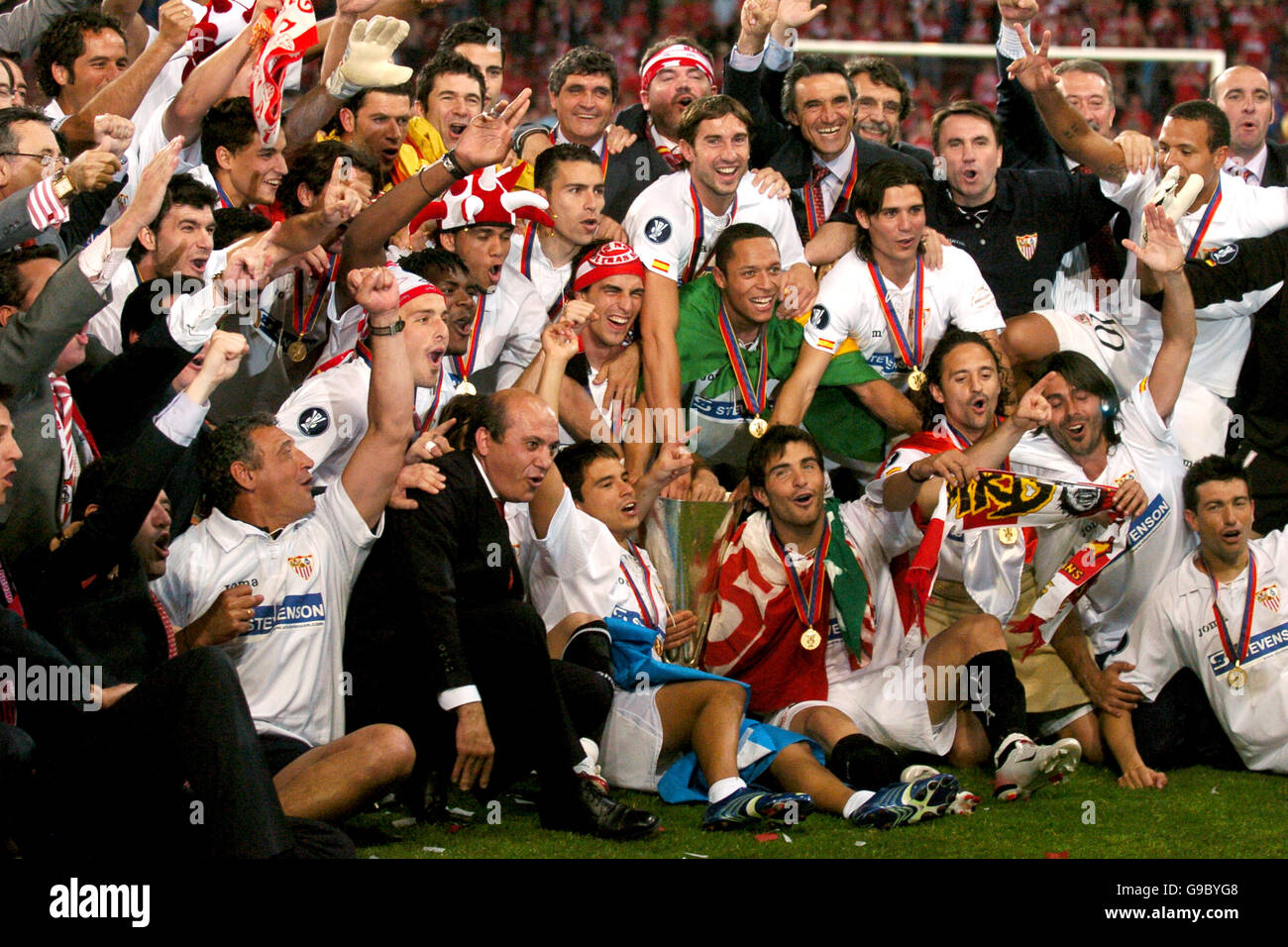 Soccer - UEFA Cup - Final - Middlesbrough v Seville - Philips Stadion ...