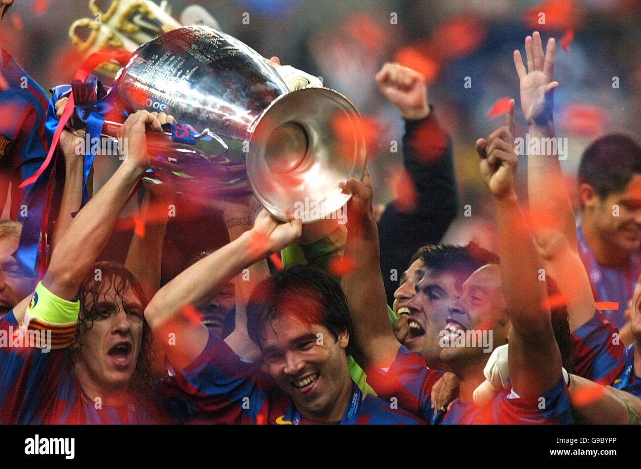 Ronaldinho trophy champions league hi-res stock photography and images ...