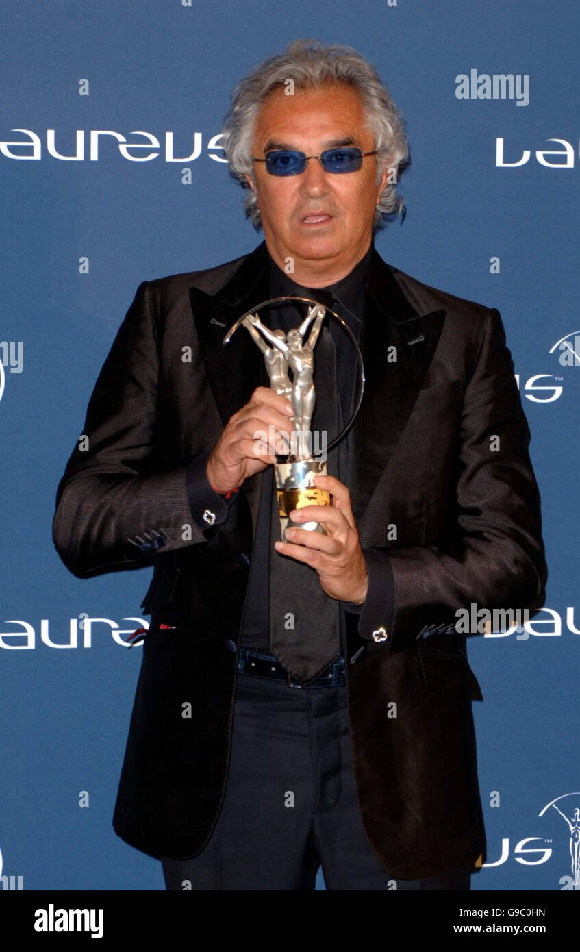 Laureus world sports awards trophy hi-res stock photography and images ...