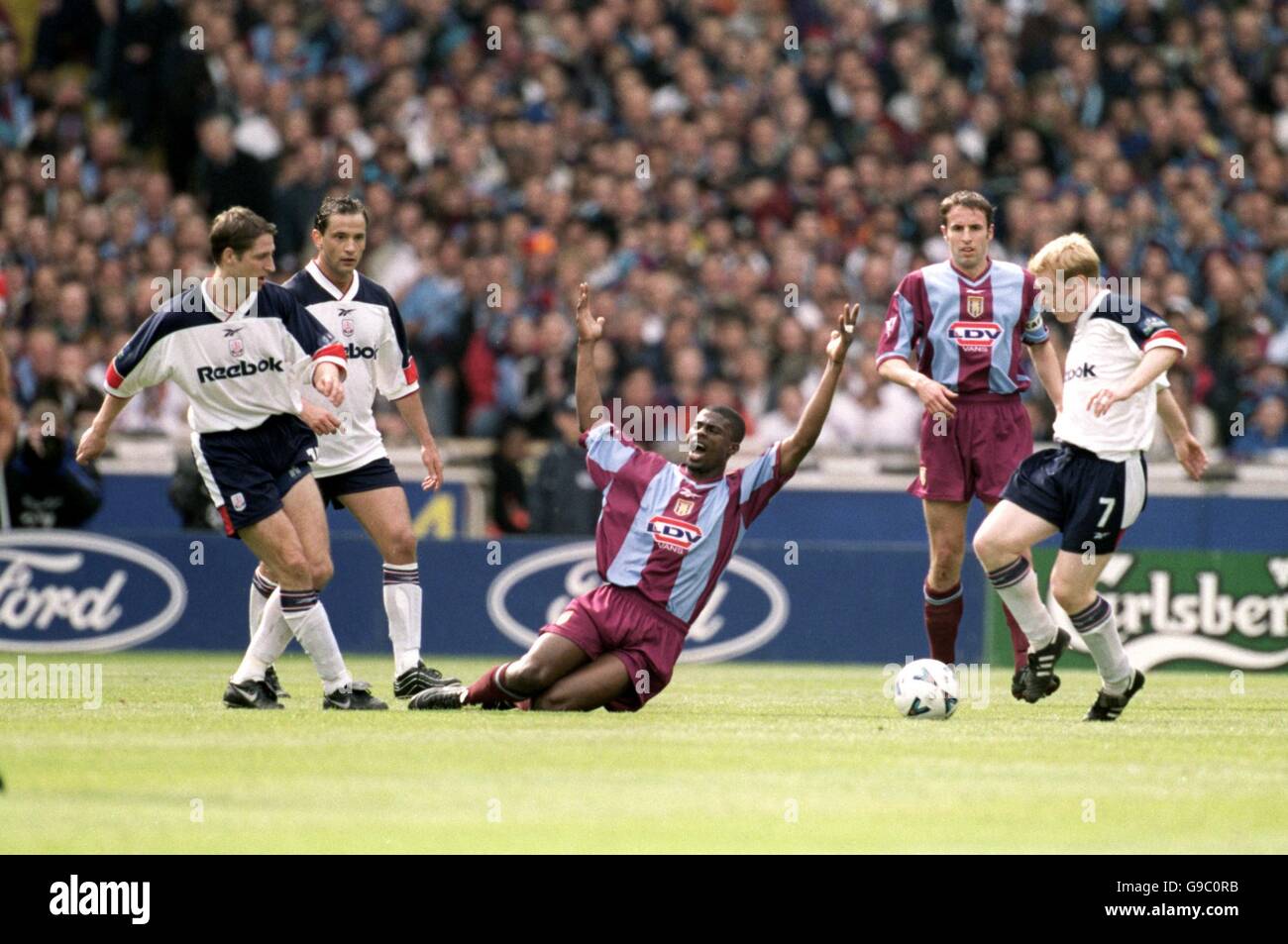 L to r aston villas george boateng hi-res stock photography and images ...