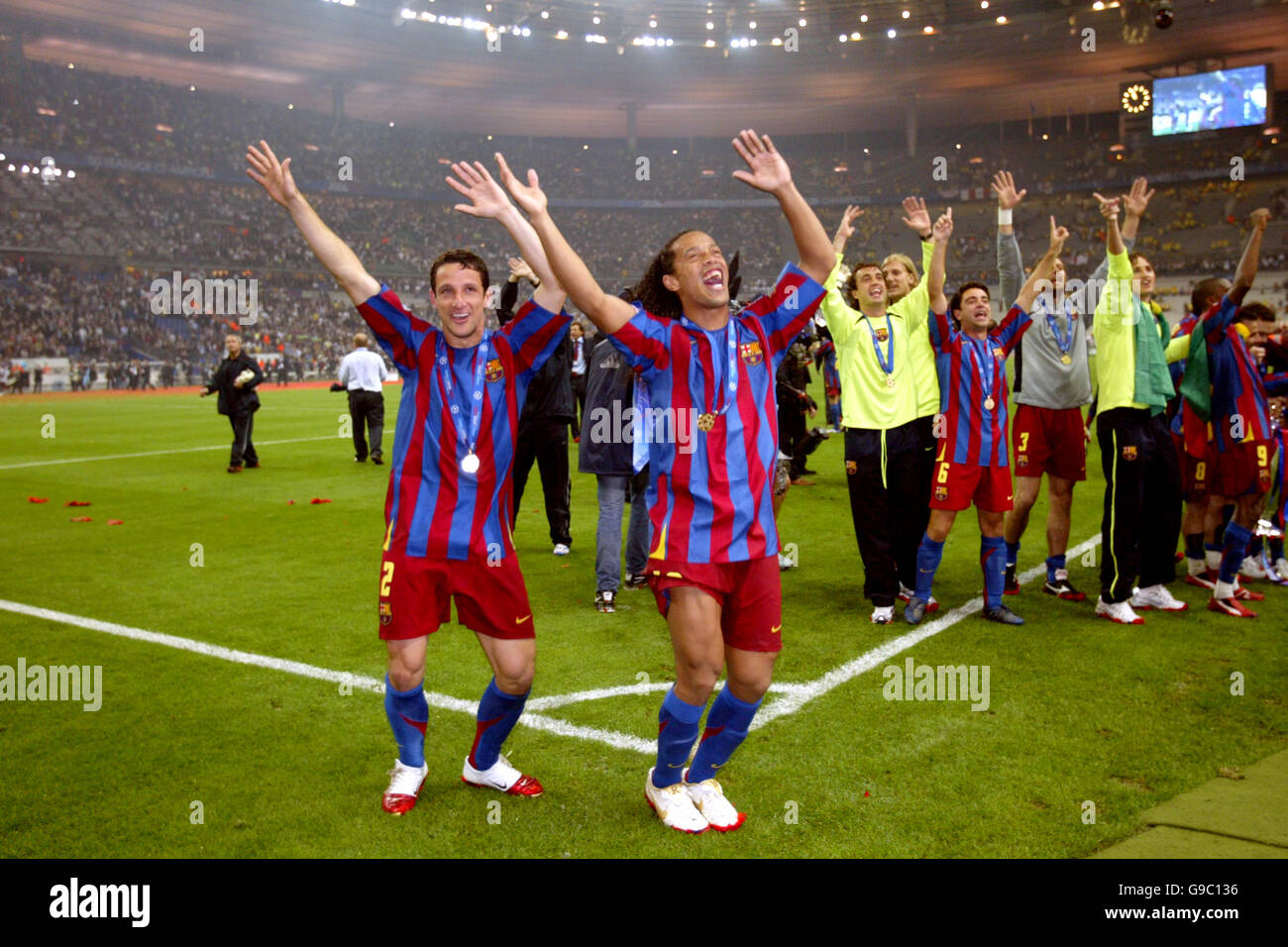 Soccer - UEFA Champions League - Final - Barcelona v Arsenal - Stade de ...