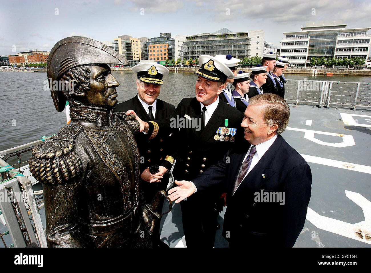 The Argentinian Ambassador to Ireland Marcelo Huergo (right) with ...