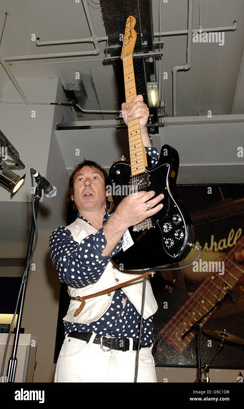 Steve Diggle of the Buzzcocks performs on stage during the MOJO Honours ...