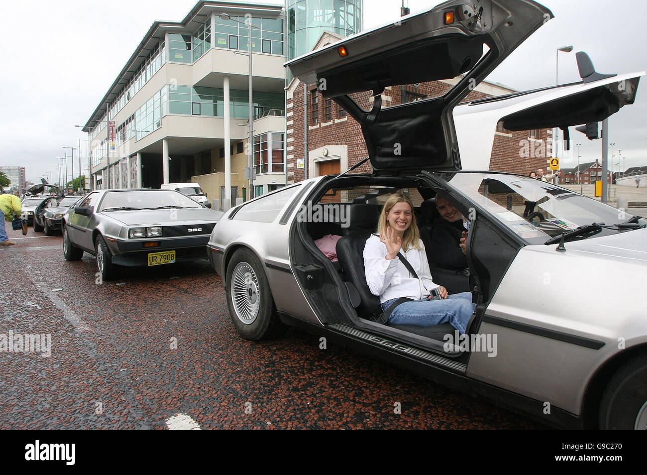 Delorean belfast hi-res stock photography and images - Alamy