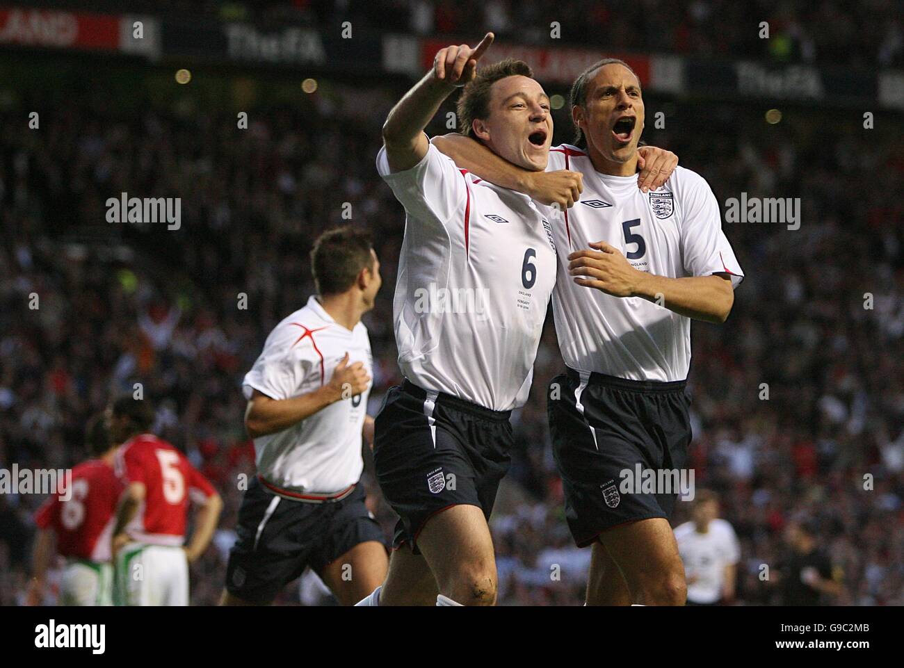 Rio ferdinand john terry hi-res stock photography and images - Alamy