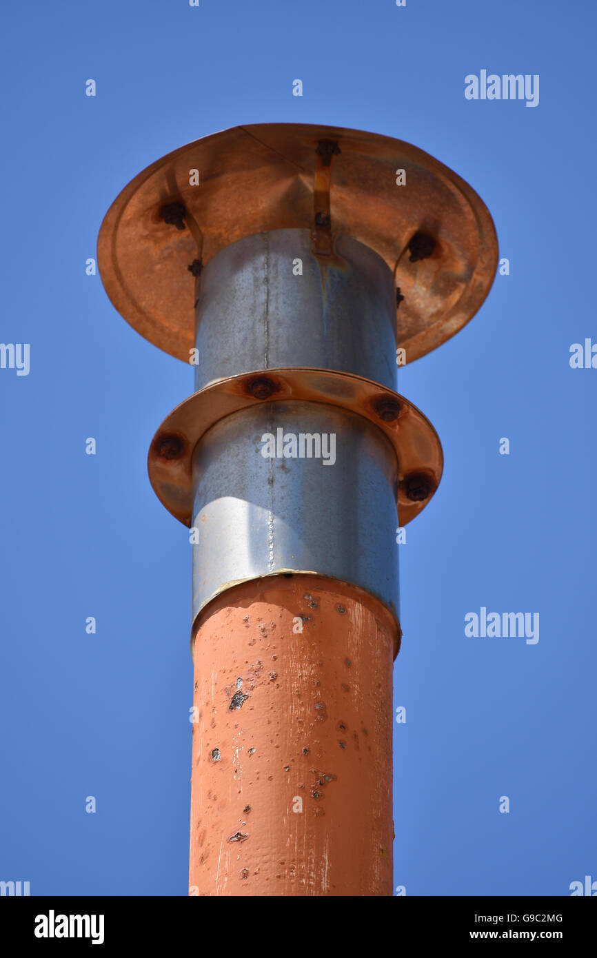 Metal chimney hi-res stock photography and images - Alamy