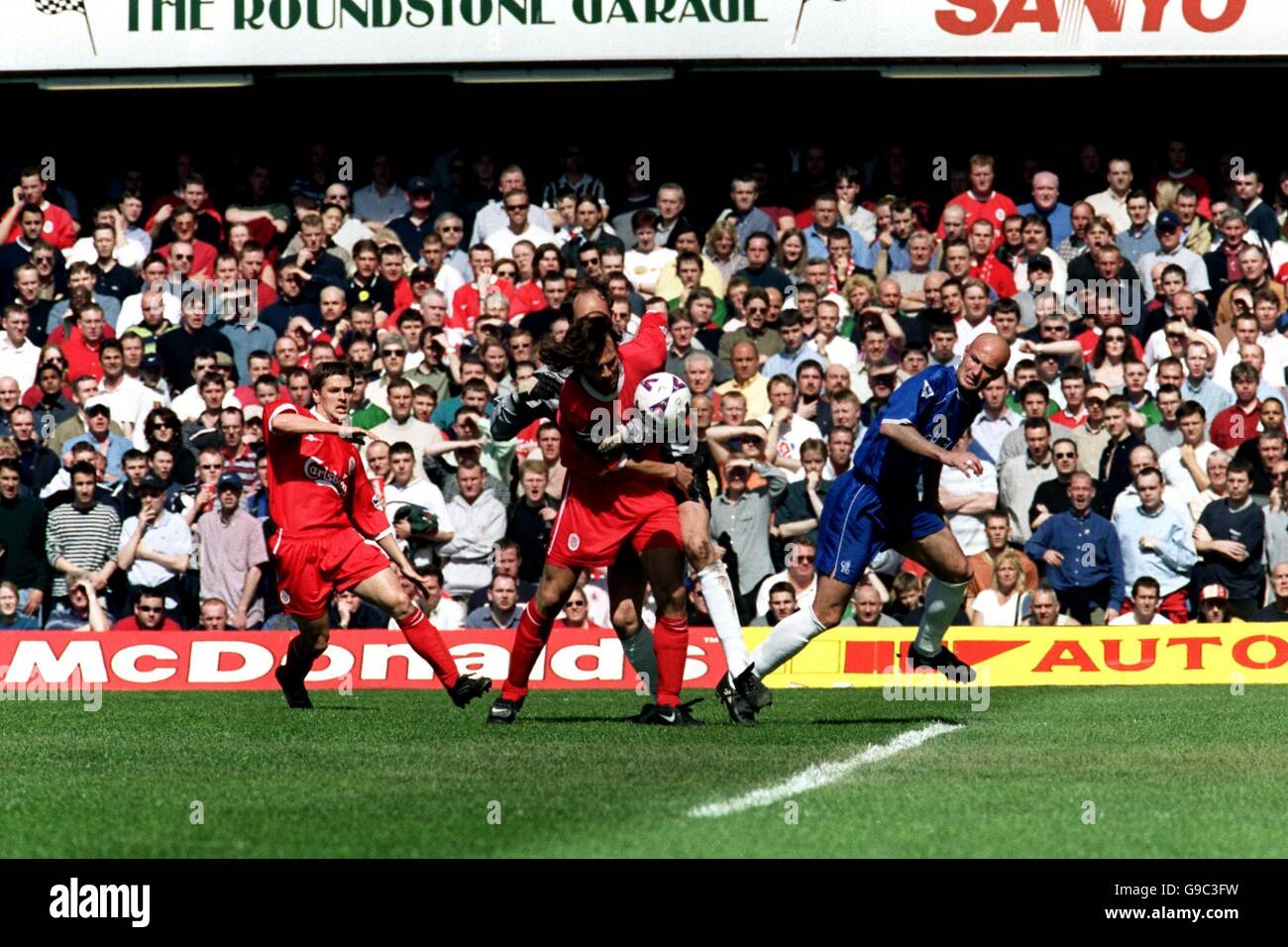 Soccer - FA Carling Premiership - Chelsea v Liverpool Stock Photo - Alamy