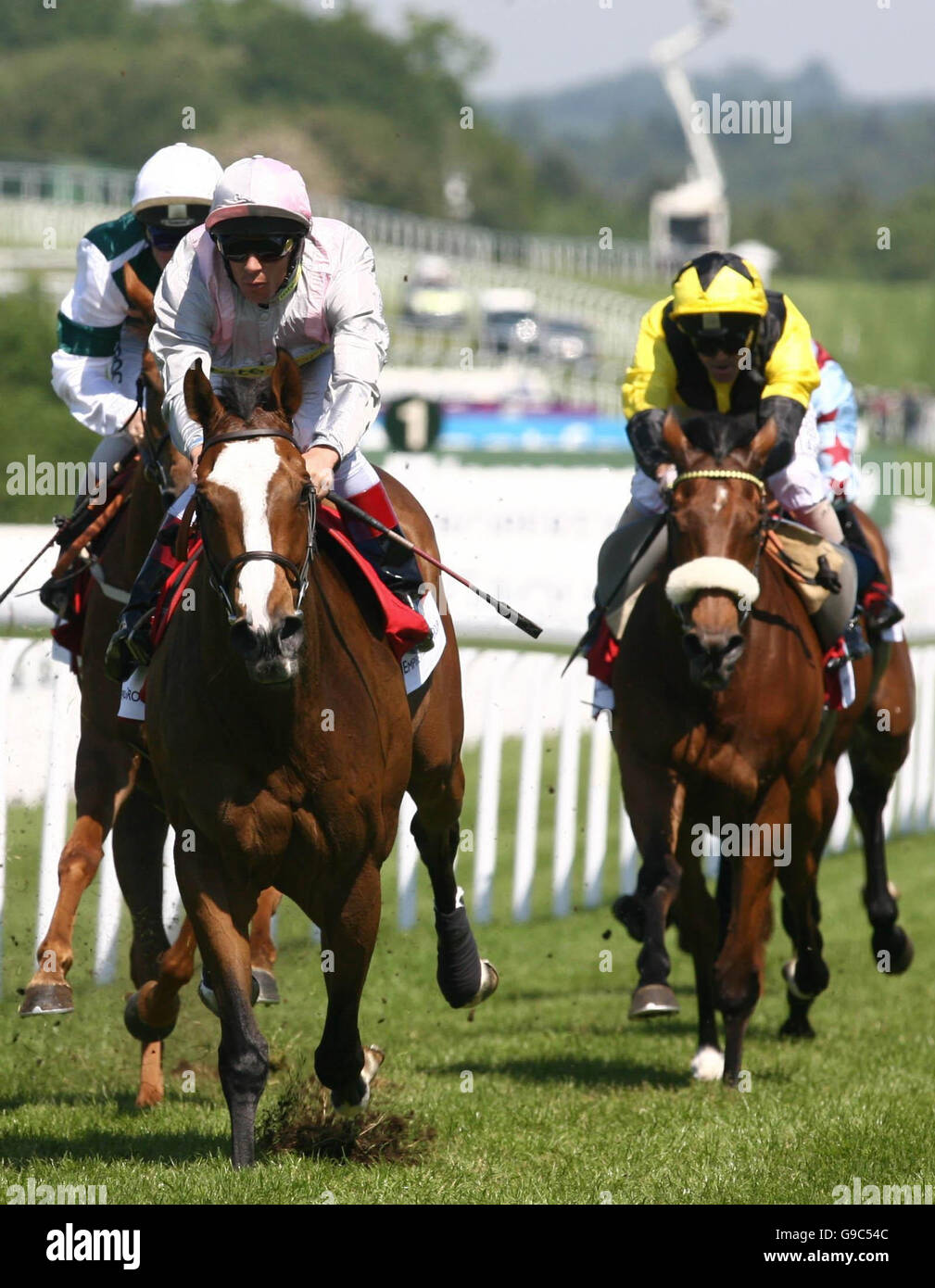 Balkan Knight and jockey Fankie Dettori wins The Empire Property Group ...