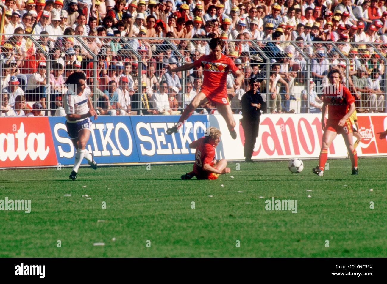 Soccer - European Championship - Group Two - France v Belgium. France's ...