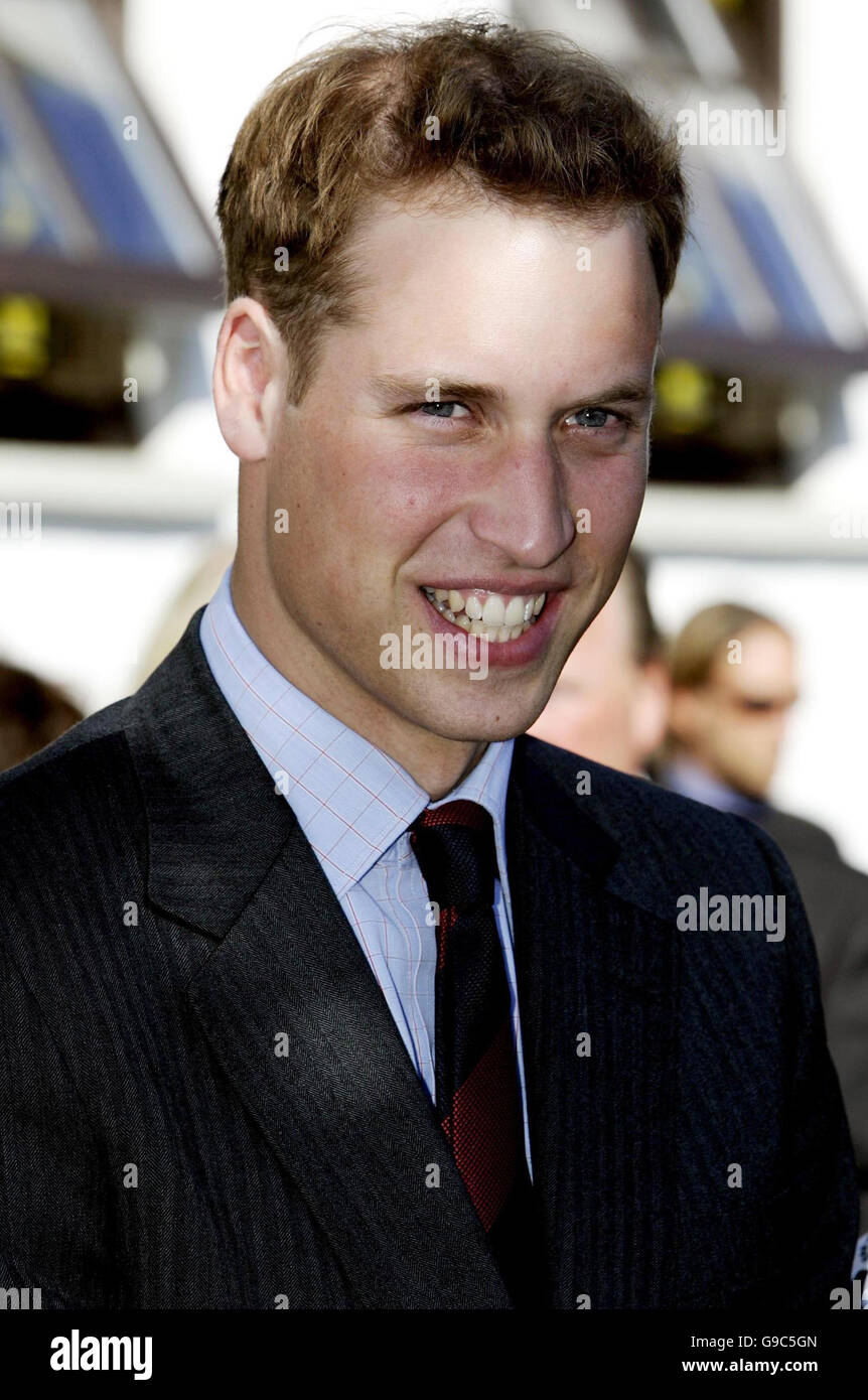 Prince william smiles match reception schafhof centre in kronberg hi ...