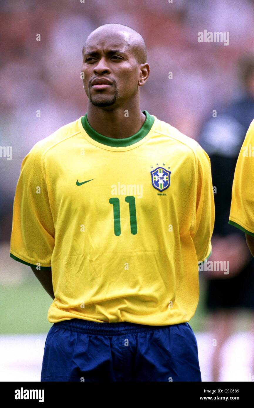 Soccer - Friendly - England v Brazil. Ze Roberto, Brazil Stock Photo ...