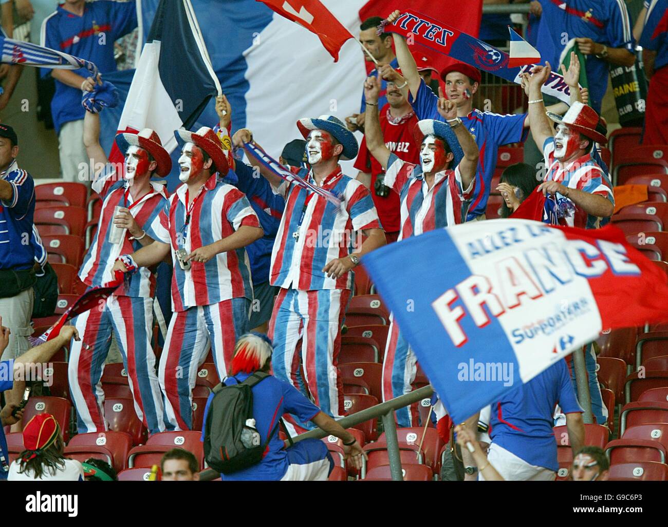 France fans football world cup hi-res stock photography and images - Alamy