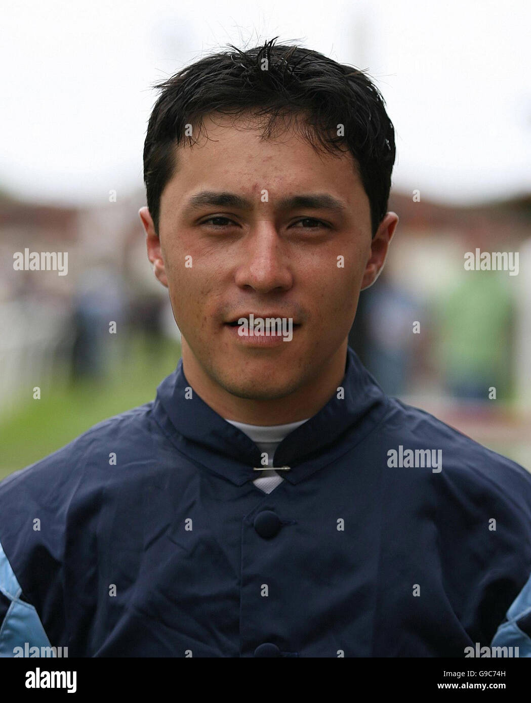 Jockey neil pollard at redcar racecourse hi-res stock photography and ...