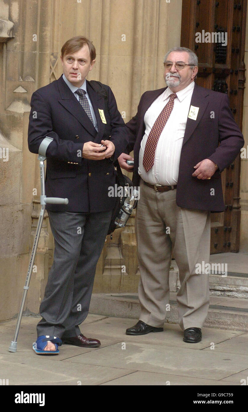 Bill Samson (left), brought up in Canada, and Les Walker (right), from ...