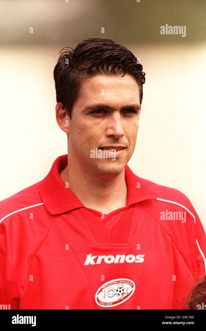 Soccer - Friendly - Malta v England. Malta's Brian Said Stock Photo - Alamy