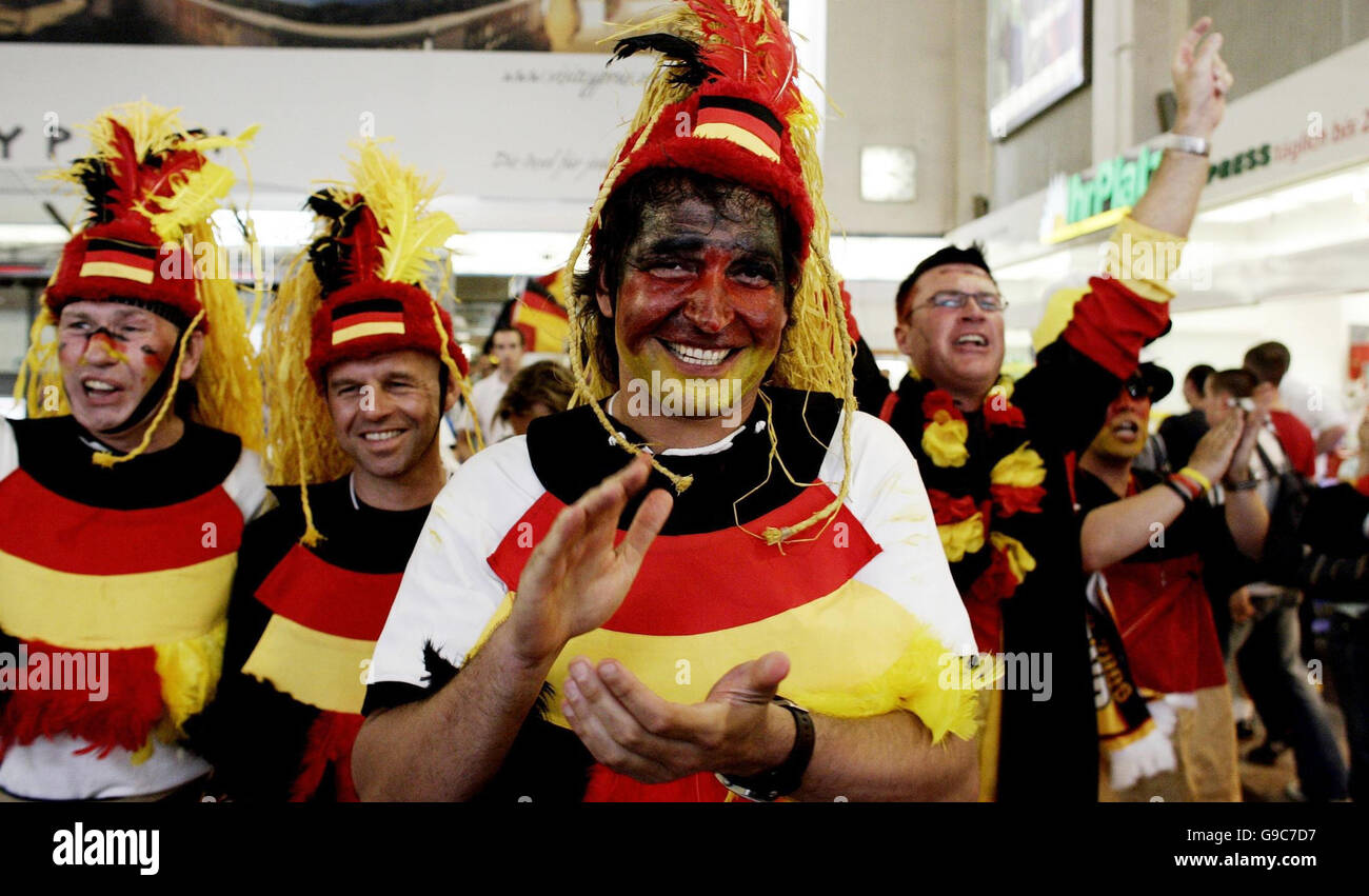 World Cup 2006 - German Fans Stock Photo - Alamy