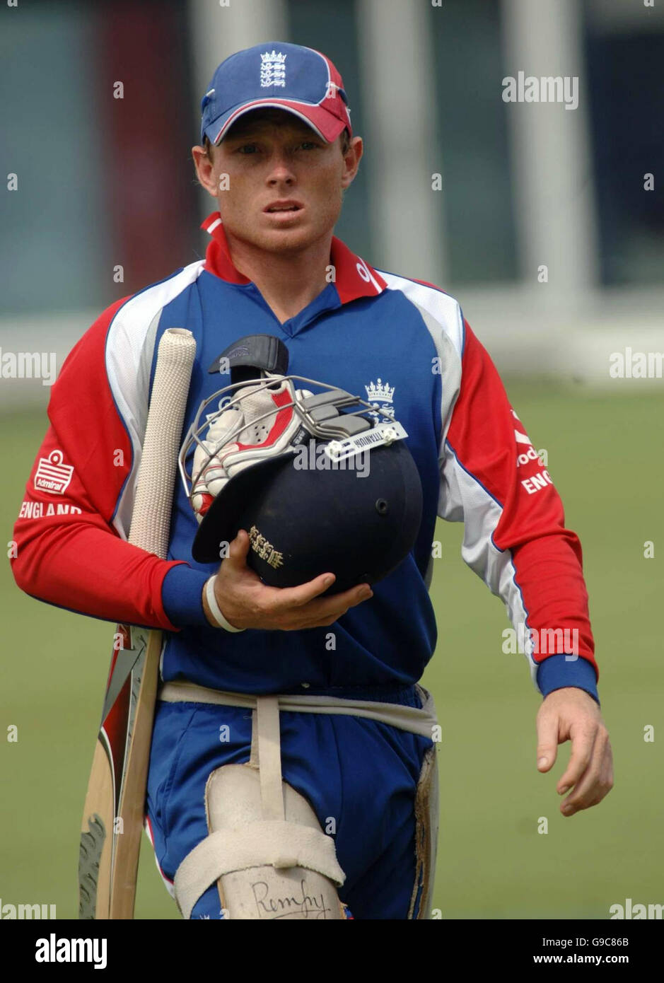 Englands ian bell following practice session at lords cricket ground hi ...